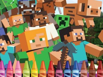 4GameGround Minecraft Coloring - Play Online Games Free