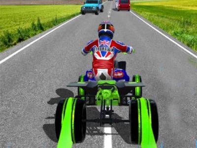 ATV Quad Bike Traffic Rider - Play Online Games Free