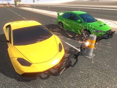 Drive Chained Car 3D - Play Online Games Free