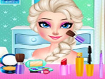 Elsa Dresser Decorate And Makeup - Play Online Games Free