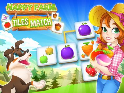 Happy Farm Tiles Match - Play Online Games Free