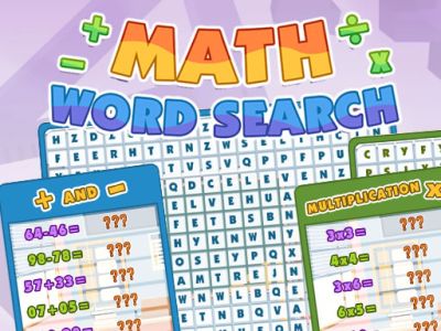 Math Word Search - Play Online Games Free
