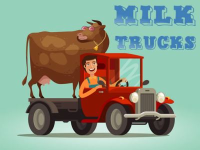 Milk Trucks Jigsaw - Play Online Games Free