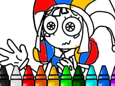 Pomni Coloring Book - Play Online Games Free