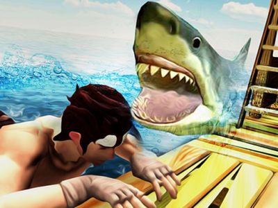 Raft Shark Hunting - Play Online Games Free