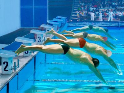 Swimming Pool Race - Play Online Games Free