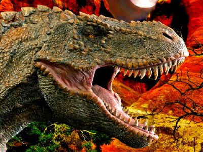 T Rex Dinosaur Jigsaw - Play Online Games Free