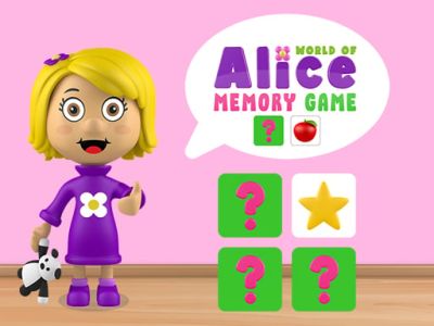 World of Alice Memory Game - Play Online Games Free